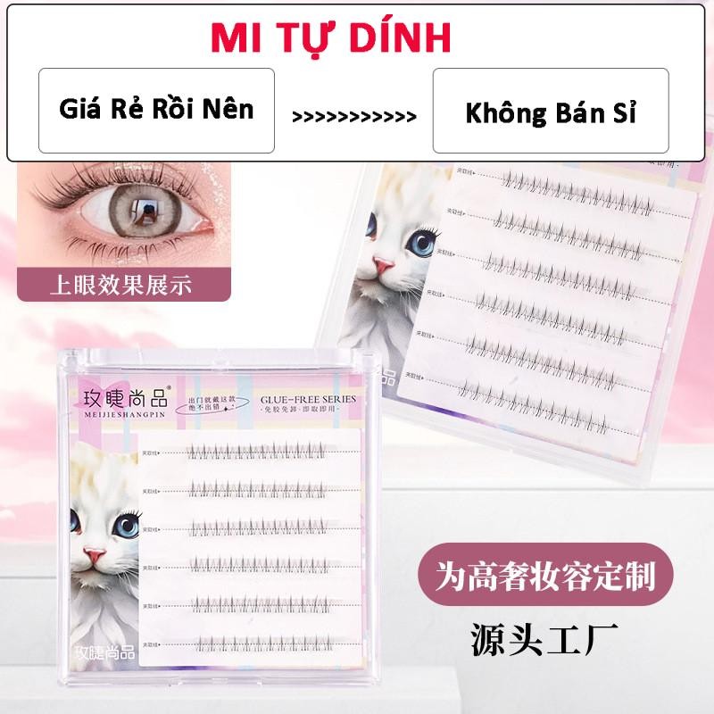 (Mi 22 Mi Dưới)Mi Giả Sẵn Keo Tự Dính Tự Nhiên Cao Cấp Tái Sử Dụng ...