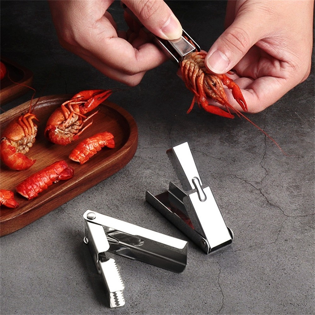 {WELV}Crawfish Sheller Tool Set of 3 for Easy Shell Removal and Clean ...
