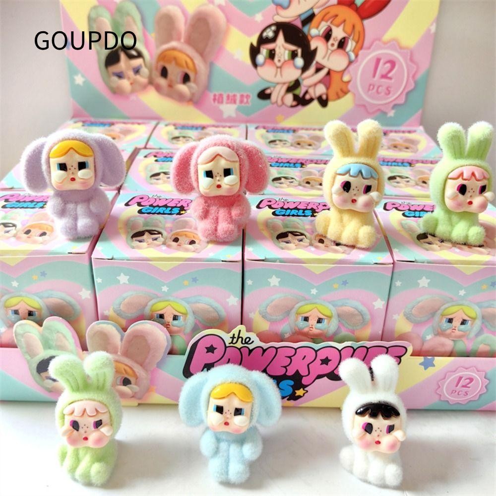 Goupdo 12 Hộp Crybaby, Labubububu The Powerpuff Girls Đồ trang trí Mini ...