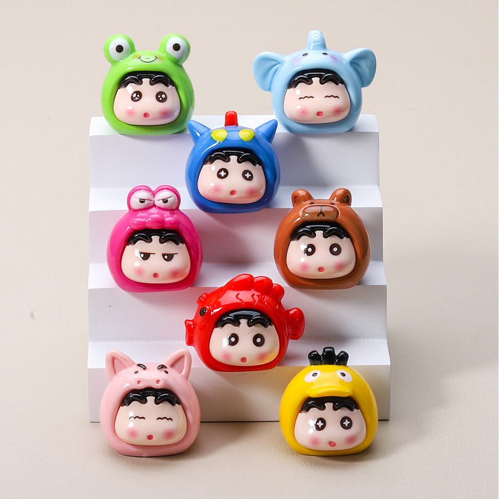 8 Chiếc Câu Chuyện Đồ Chơi Shin-chan 3D Nhựa Quyến Rũ Cho DIY (8-308 ...