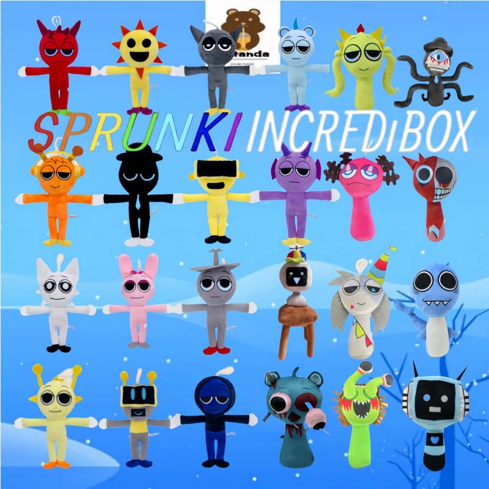 Mới Sprunki Sang Trọng Đồ Chơi Sprunki Incredibox Plushie Búp Bê ...