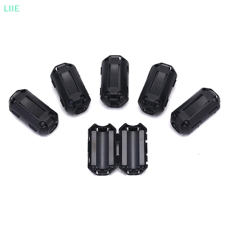 [LI] 6 x Kẹp trên Bộ lọc lõi Ferrite tiếng ồn EMI RFI cho cáp 7mm N3 ...