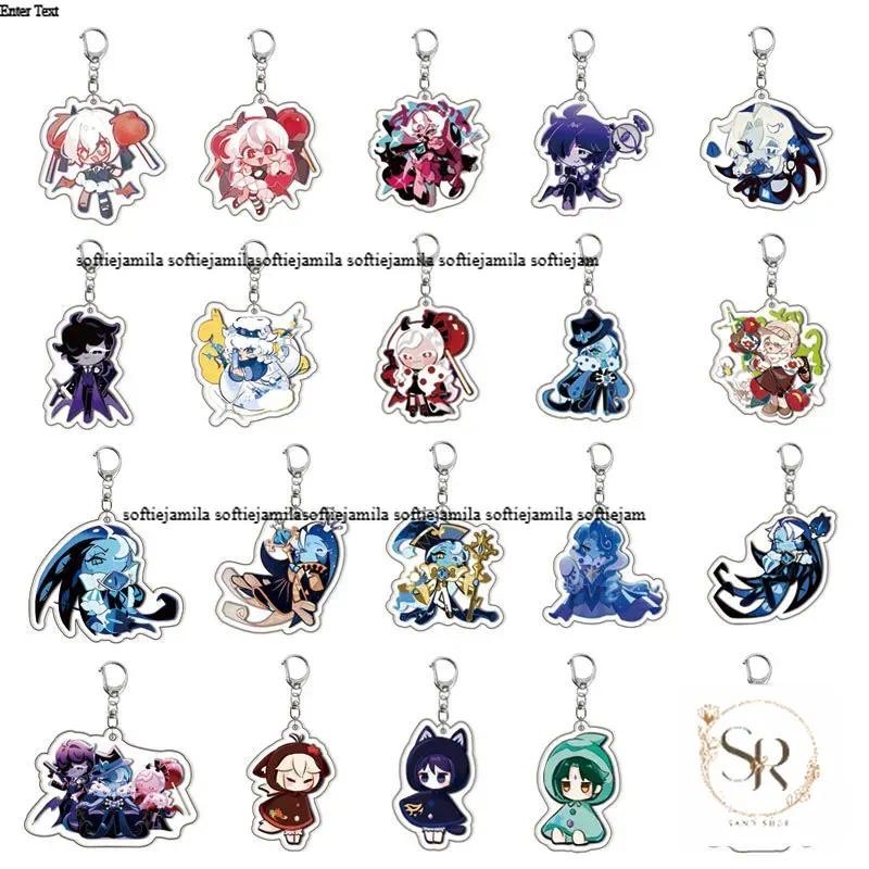 New style Game Cookie Run Kingdom Keychains for Accessories Bag Shadow ...