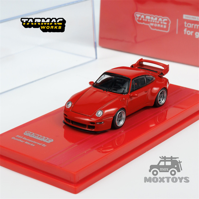 Tarmac Work 1: 64 993 Remastered By Gunther Werks Xe mô hình đúc màu đỏ ...