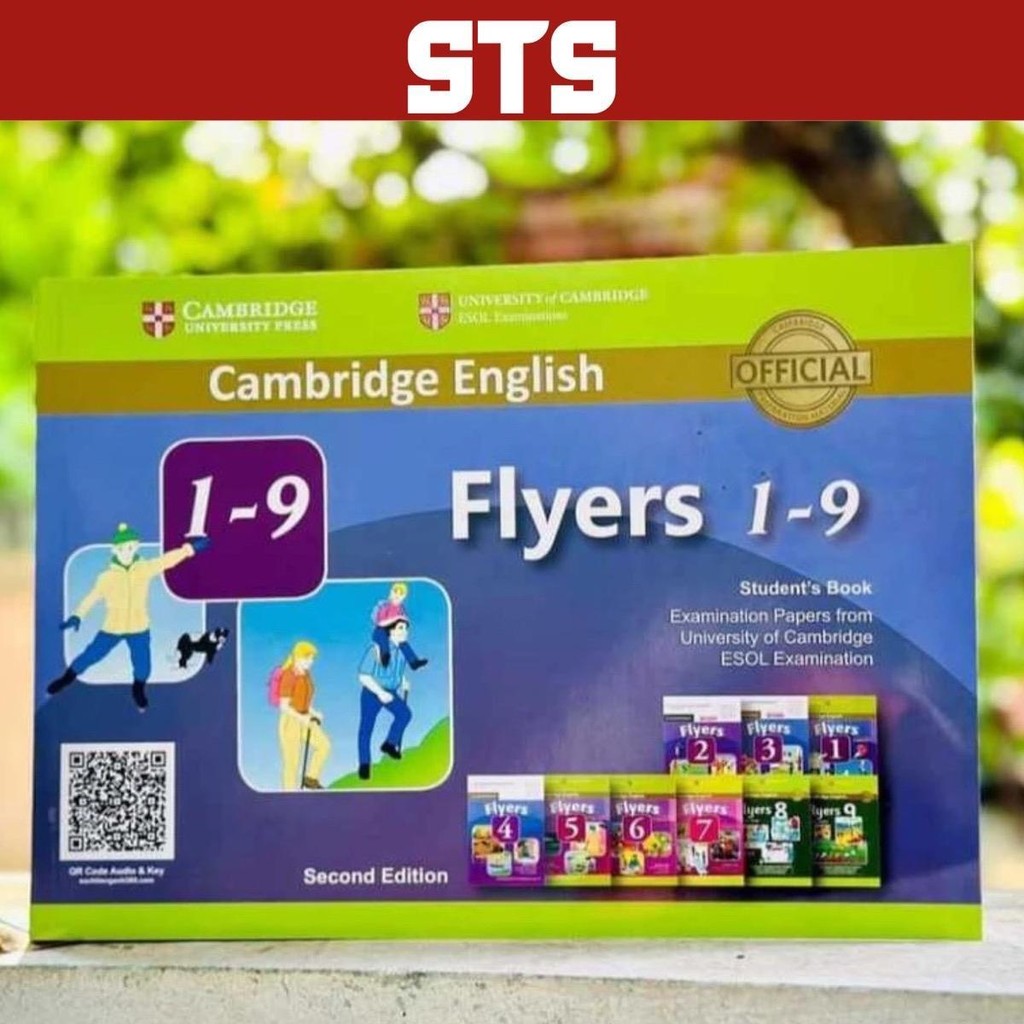 Sách - Cambridge Flyers 1-9 in gộp | Shopee Việt Nam
