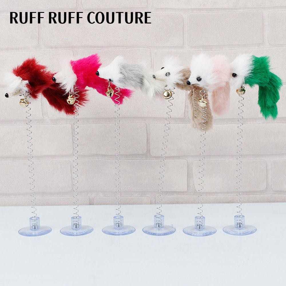 Ruff RUFF COUTURE Thú Cưng Mèo Đồ Chơi Ngộ nghĩnh Mùa Xuân Trầy Xước ...