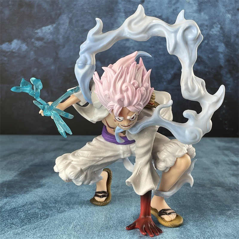 One Piece GK Ngồi xổm Tư Thế Lightning Sun God Năm Tốc Độ Nical Luffy ...