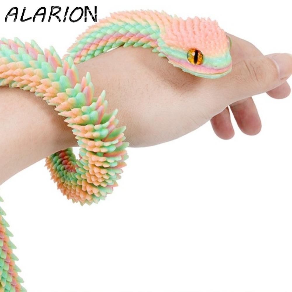 Đồ chơi rắn in 3D ALARION, Đồ trang trí rắn mô phỏng nhiều màu thực tế, Quà tặng trẻ em 30 / 45 ...