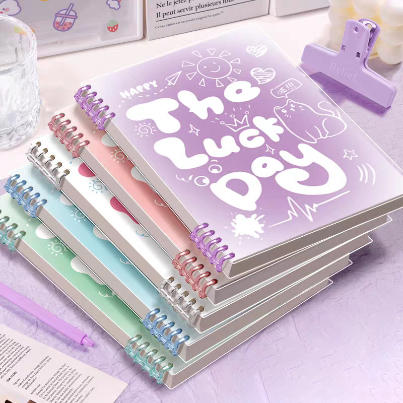 A5 / B5 Gradient Rời Lá Notebook Graffiti Notebook Đa Chức Năng Dòng ...