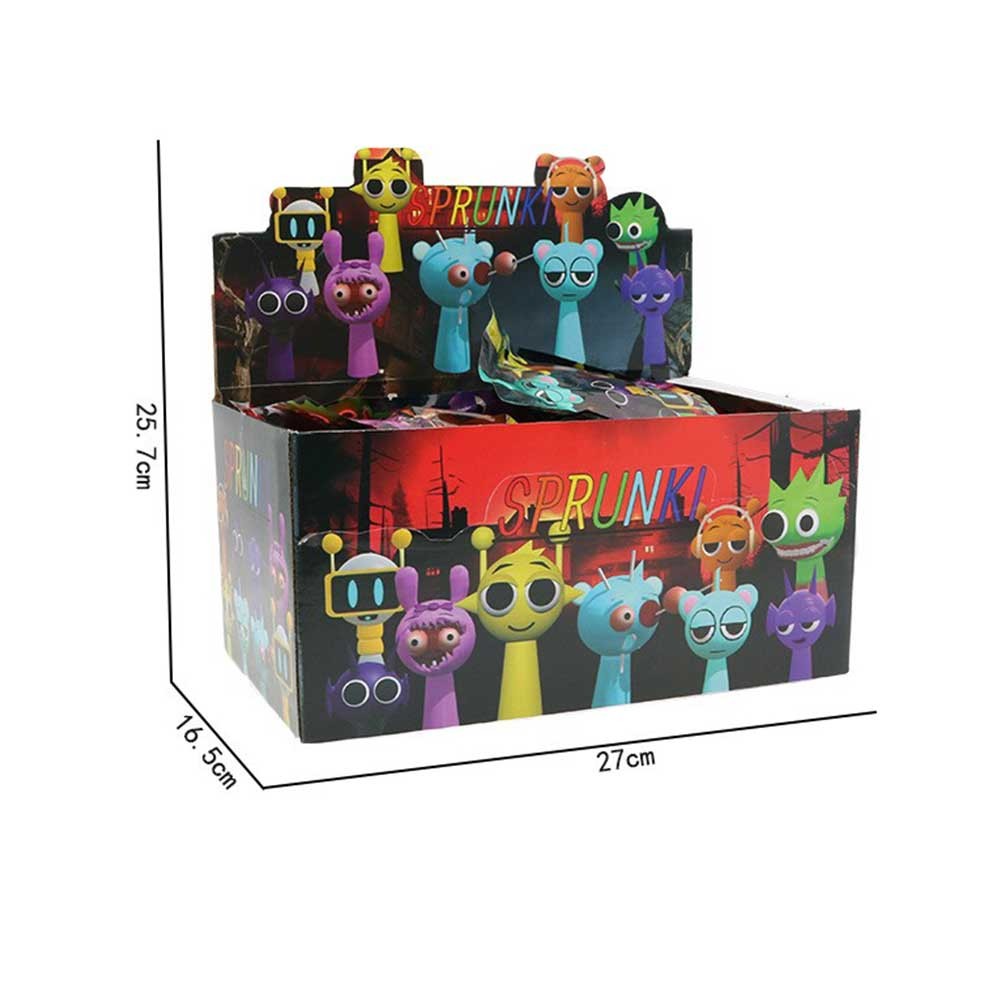 Sprunki Plush Toy Figurines Action Figures Mystery Box,Mystery Box (12 ...