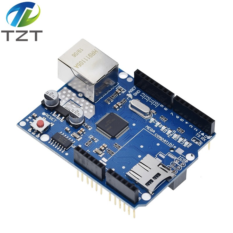 Tấm chắn ethernet UNO shield W5100 R3 UNO Mega 2560 1280 328 UNR R3 chỉ ...