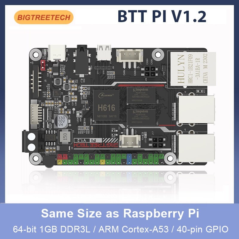 Bigtreetech BTT Pi V1.2 Quad Core Cortex-A53 2.4G WiFi 40Pin GPIO VS ...