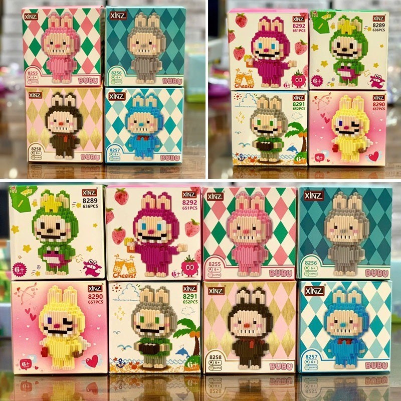 [Lego Labubu Sz 13cm] Xếp Hình Búp Bê Thỏ Labubu Đồ Chơi Lắp Ráp Hình ...