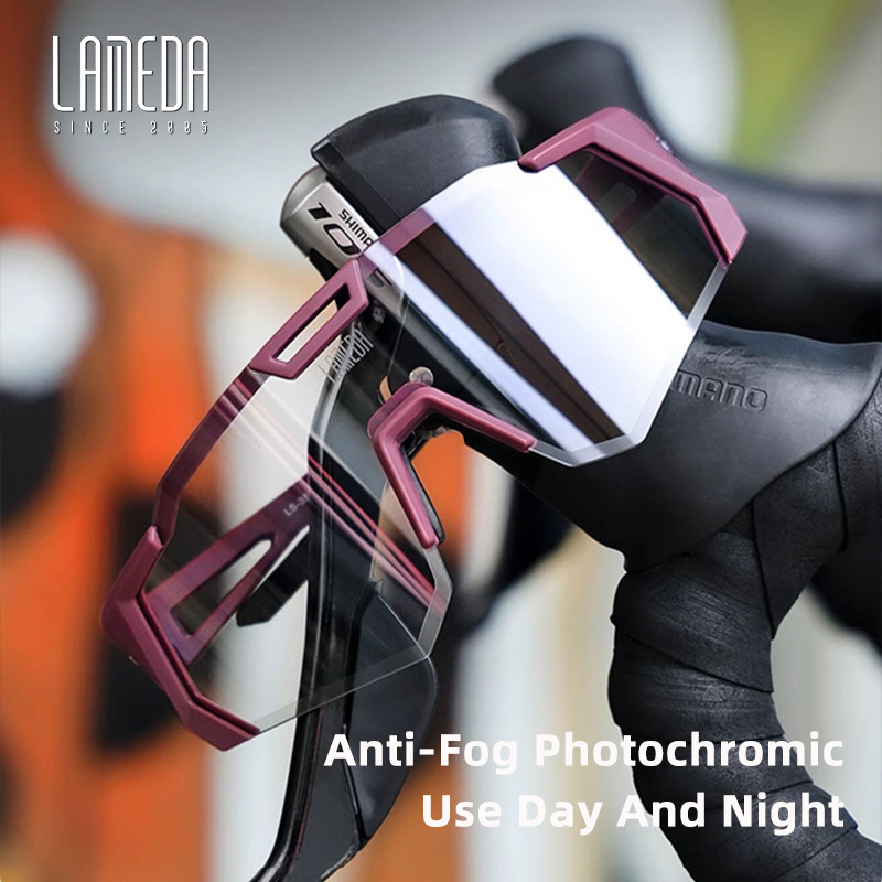 Lameda Đi Xe Đạp Kính Mát Quang Sắc Nam Nữ Xe Đạp Đường Bộ Kính Chống Sương Mù Kính Chống Gió ...