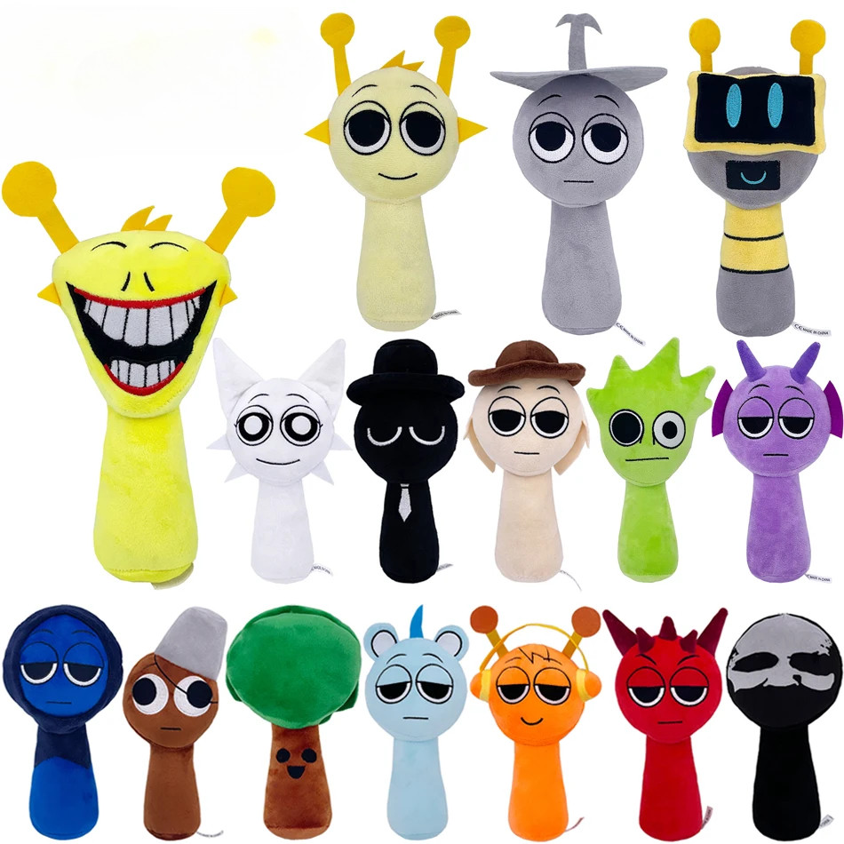 1 Chiếc Sprunki Sang Trọng Đồ Chơi Incredibox Sang Trọng Búp Bê Sprunki ...