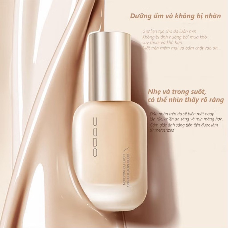 (minisize -5ml) Kem Nền UODO Kiềm Dầu Che Khuyết Điểm Nâng Tone Dưỡng ...
