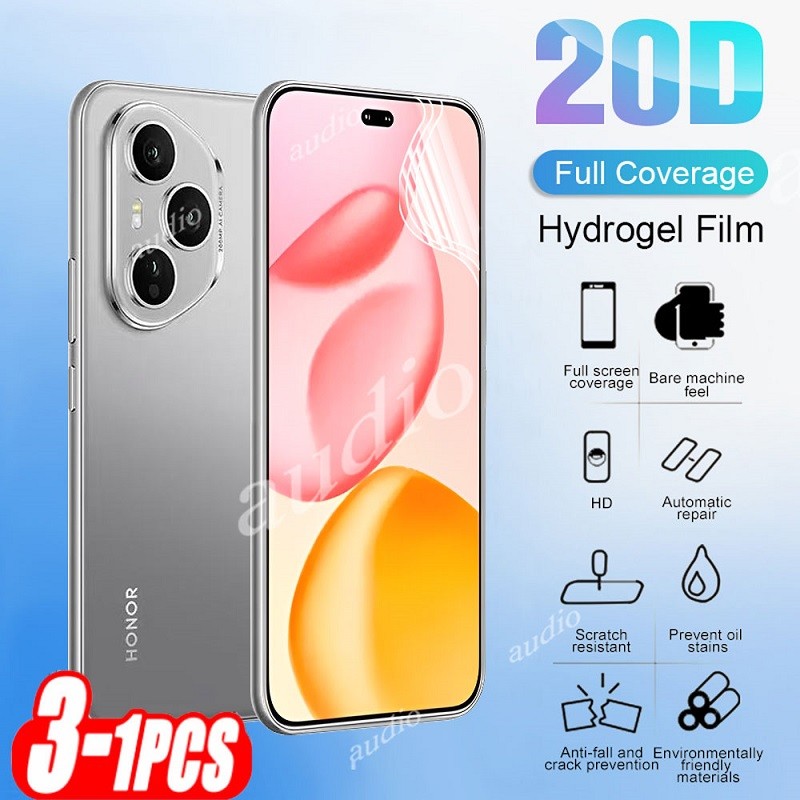Honor 400 Pro 5G 3 Cái 20D Phim Hydrogel Bảo Vệ Toàn Diện Cho Honor 400 Pro 5G 2025 Bảo Vệ Màn ...
