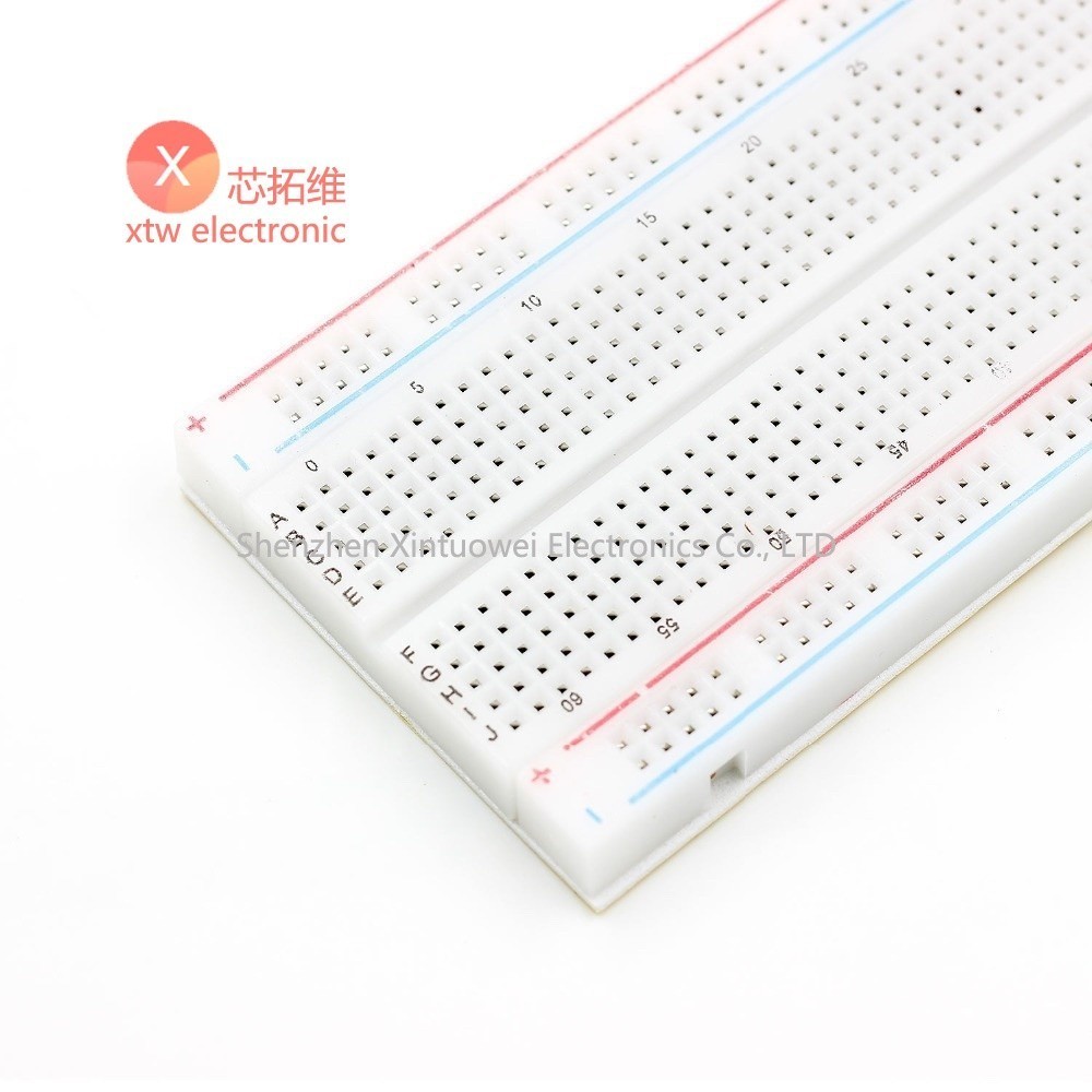 Bảng kết nối thử nghiệm Bo mạch bánh mì 830 lỗ MB-102 Bo mạch bánh mì ...