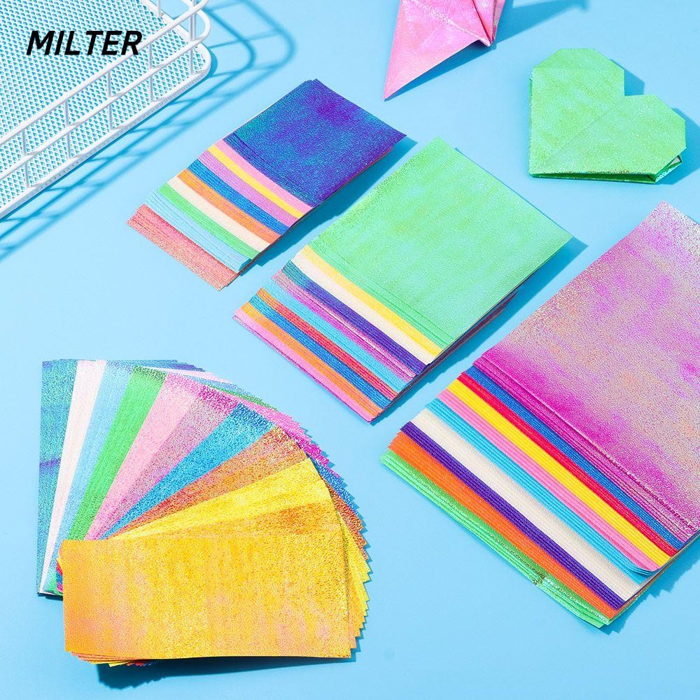 Sữa 50 Tờ Giấy Gấp Vuông Quà Tặng Văn Phòng Phẩm Đồ Dùng Hỗn Hợp Màu ...