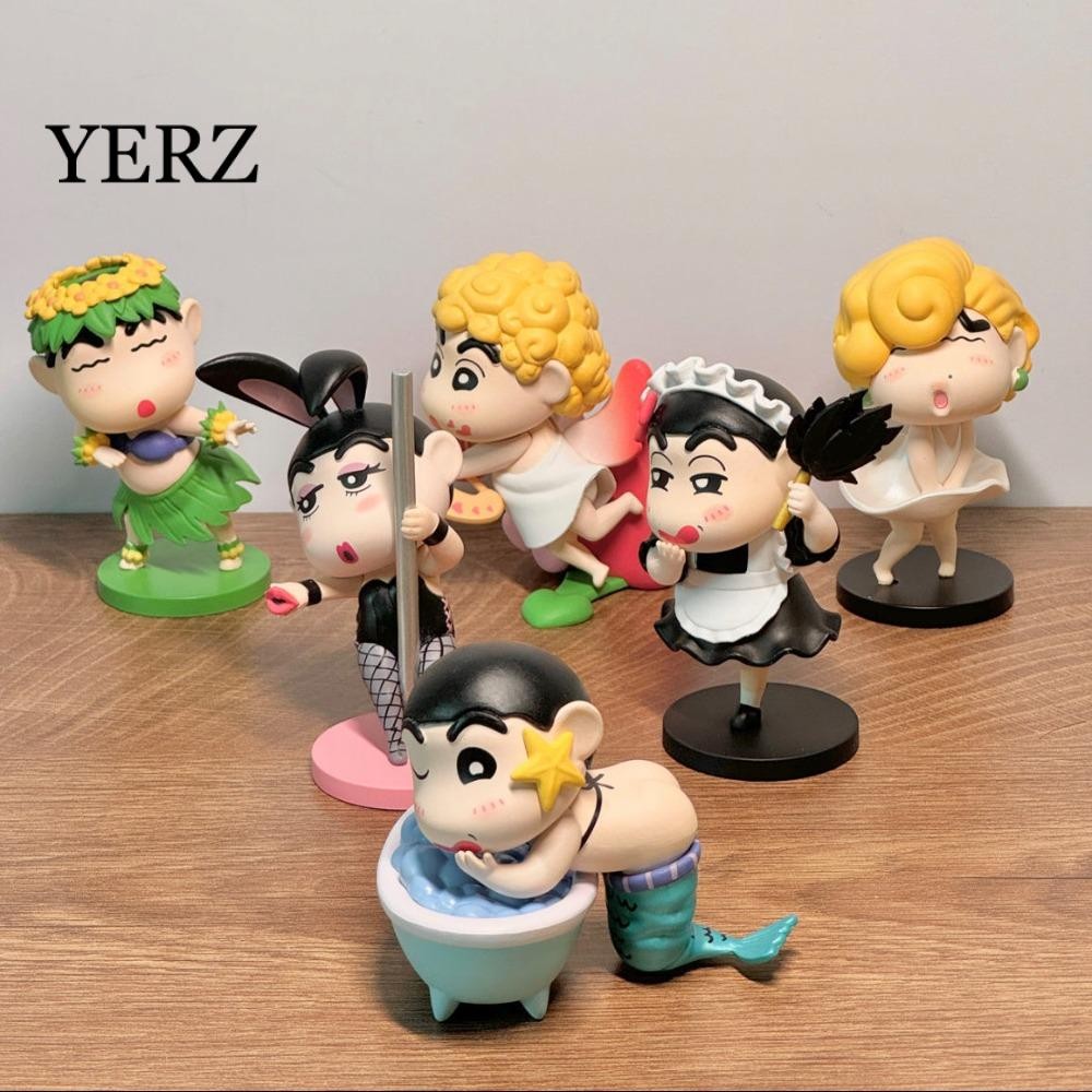 Yerz Crayon Shin-chan Model, Búp bê vui nhộn Tượng PVC Crayon Shin-chan Hình Đồ chơi, Vui Nhộn ...