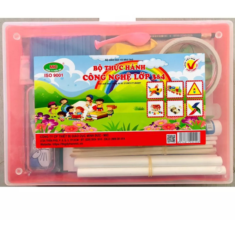 Bộ đồ dùng MIC thực hành môn Công Nghệ lớp 3, lớp 4. | Shopee Việt Nam