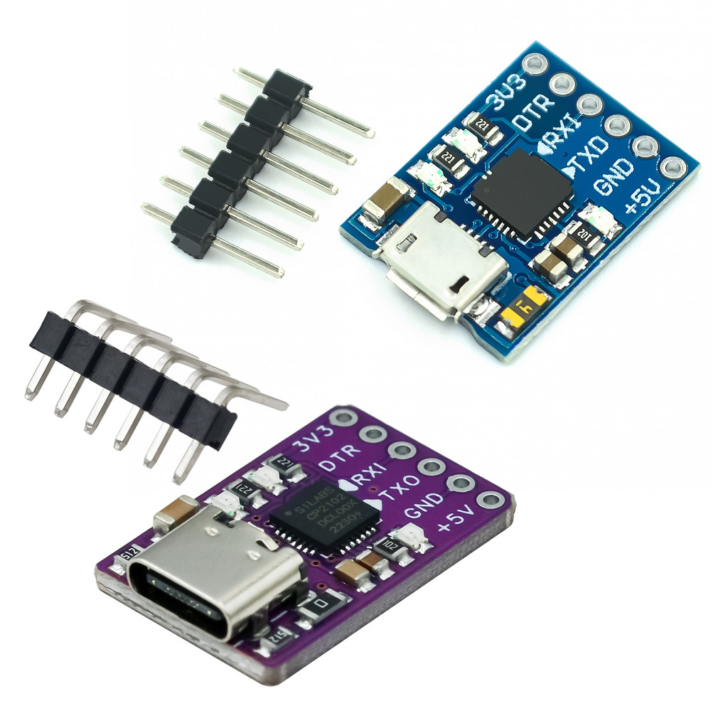 Mcu2012 CP2102 MICRO USB sang UART TTL Mô-đun 6Pin Bộ chuyển đổi nối ...