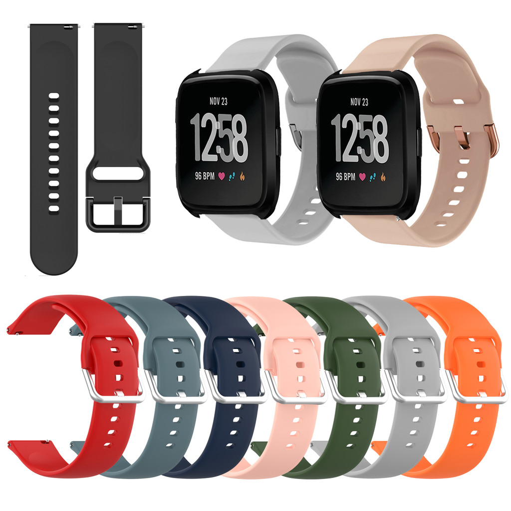 Dây Đeo Silicon Cho Fitbit Versa Lite Versa 2 Versa SE Nhiều Màu Sắc ...