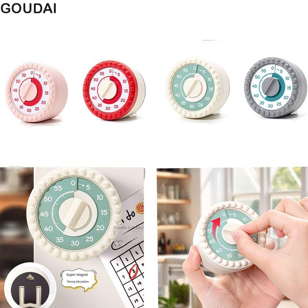 Đồng hồ báo thức hẹn giờ trực quan GOUDAI 60 phút Làm bánh đa chức năng ...