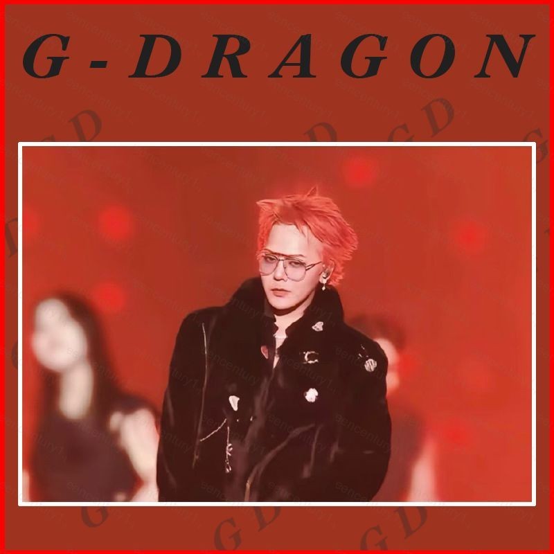 Ys G-DRAGON GD BIGBANG 2024 MAMA ảnh tự dính áp phích dán tường 30cm POWER HOME SWEET HOME ...