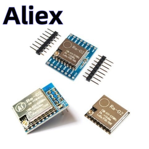 SX1278 Mô-đun LoRa 433M 10KM Ra-02 Ai-Thinker Ổ cắm truyền phổ lan truyền không dây cho ngôi nhà ...