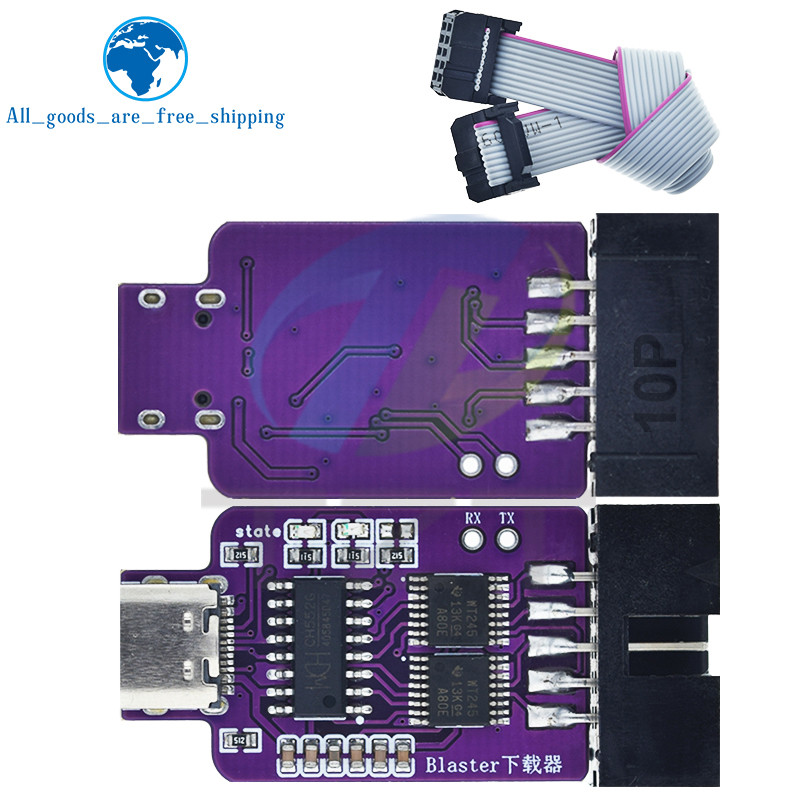 DC 1.2V-3.3V Type-C USB Blaster Tải xuống cho Altera CPLD / FPGA JTAG ...