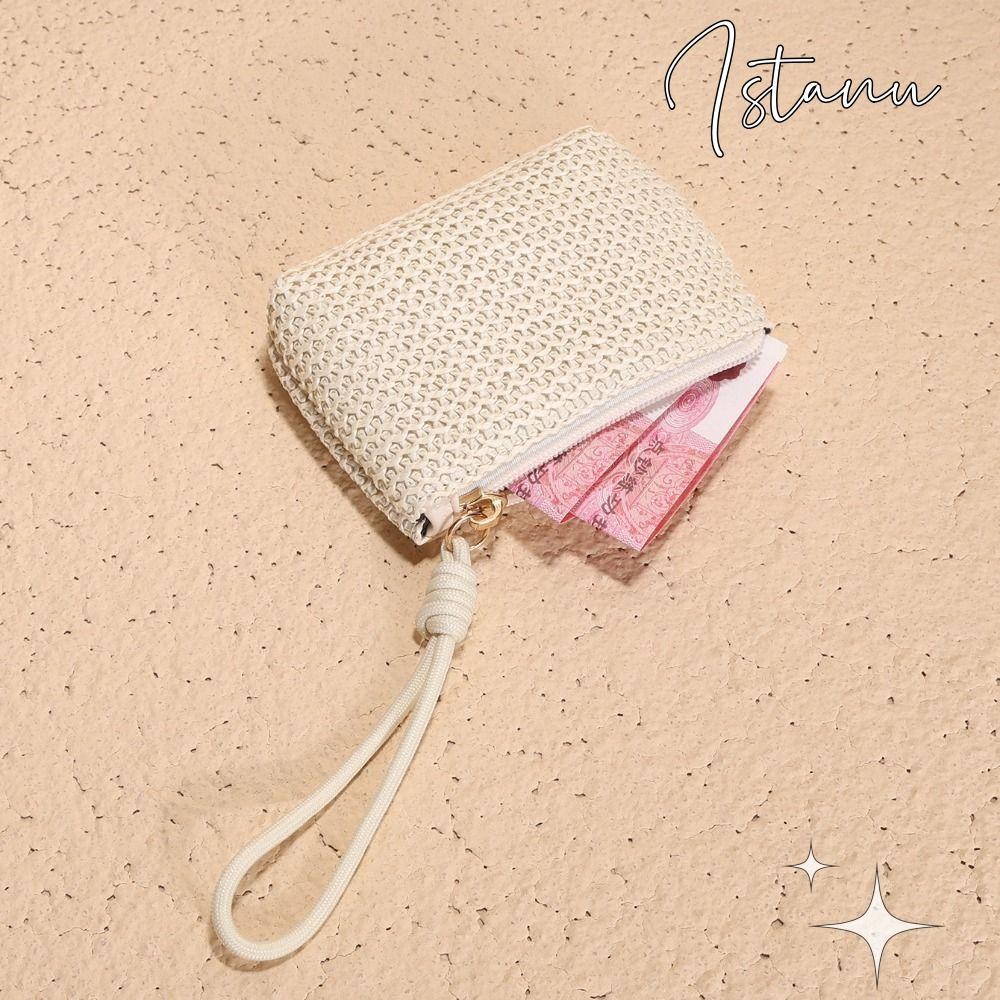 Ví đựng tiền xu ISTANU, Ví Mini ống hút, Túi thay đổi dây kéo dễ thương ...