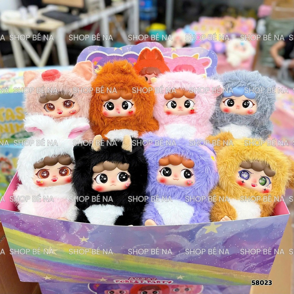 1 Hộp Thú bông Baby Three Migo Forest Party - Boonana | Shopee Việt Nam