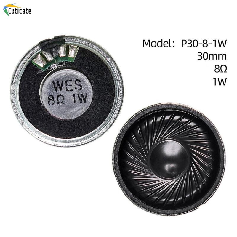 Vỏ kim loại Loa nam châm bên trong 1W 8 Ohm Phụ kiện sửa chữa loa 30mm | Shopee Việt Nam