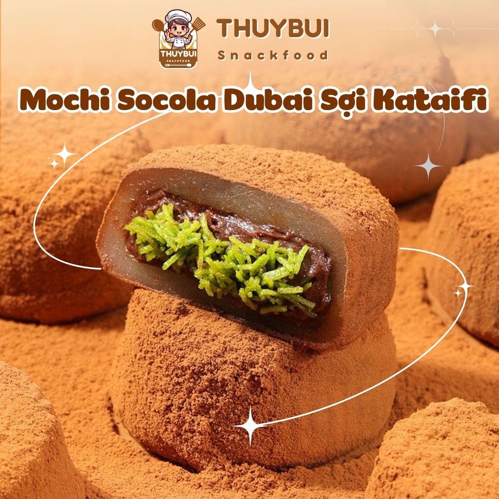 Bánh Mochi Socola Dubai Sợi Kataifi Giòn Tan TB Chocolate Nama Dubai ...