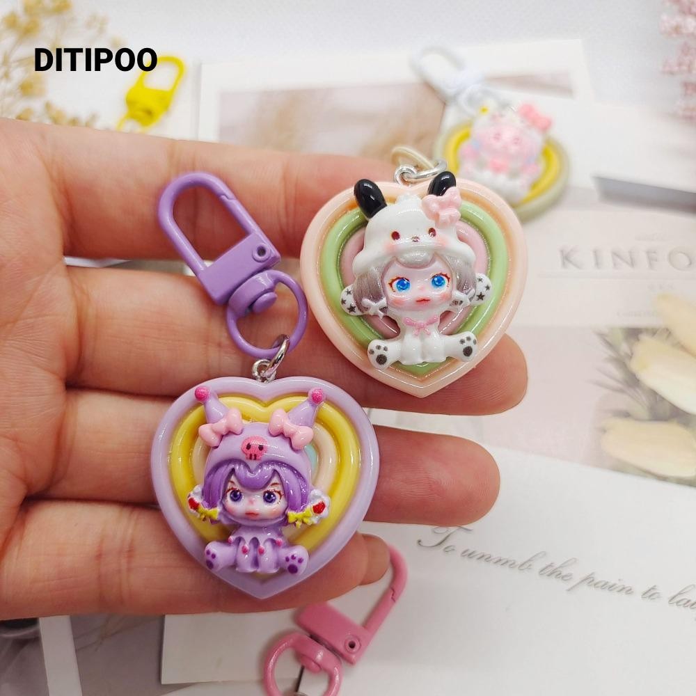 Mặt dây chuyền ba lô DITIPOO, Móc khóa POPMART hoạt hình POPMART, Bán ...