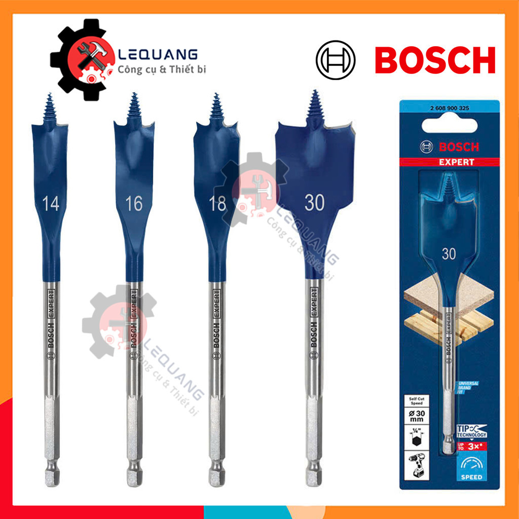 Mũi khoét gỗ đuôi cá EXPERT SelfCut Speed BOSCH | Shopee Việt Nam