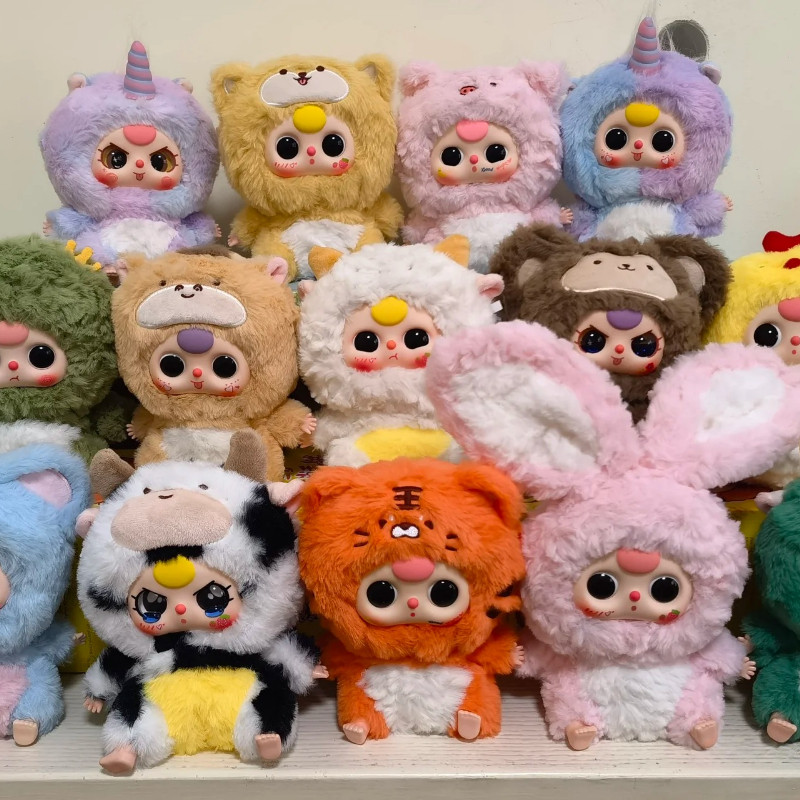 Baby Three 12 Con Giáp Vinyl Face Blind Box Chinese Zodiac Doll Quà ...