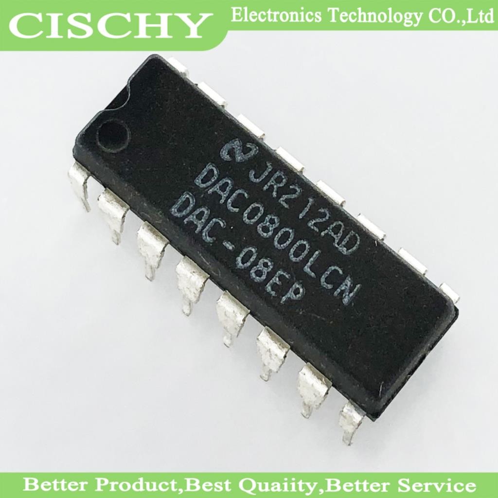 10 Cái / lốc DAC0800LCN DAC0800 DIP-16 Còn Hàng | Shopee Việt Nam