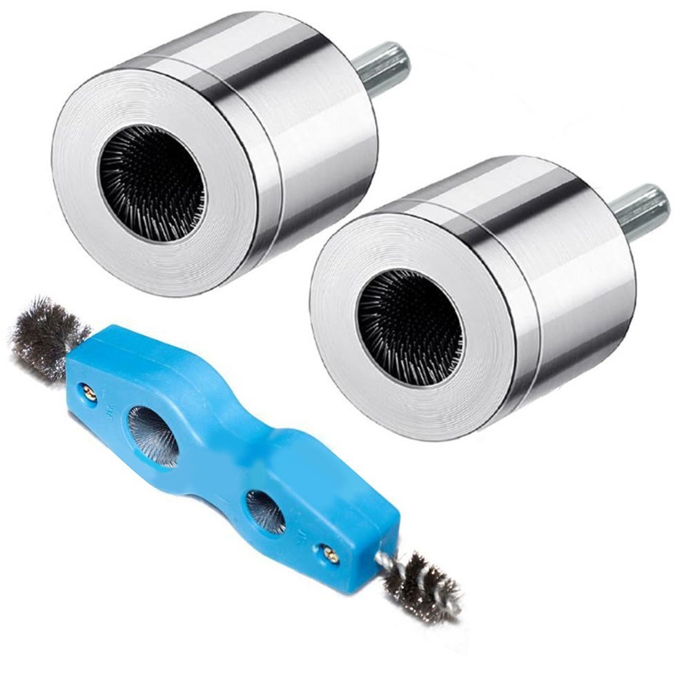 Efficient For Drill Copper Pipe Cleaner with Fine Steel Bristles for ...