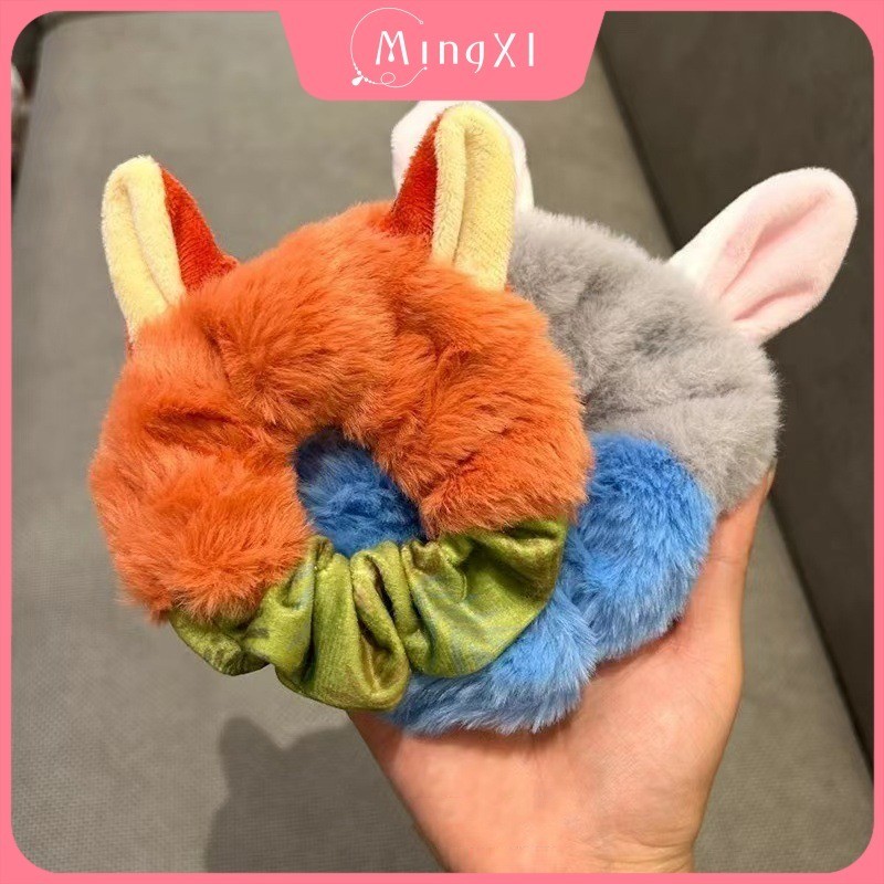 Zootopia Judy Hoạt Hình Dây Buộc Tóc Nữ Phong Cách Hàn Quốc Nick Sang ...