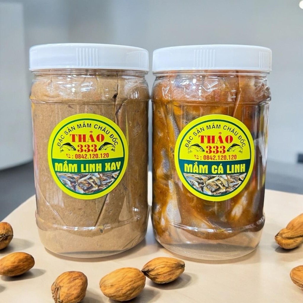 Combo 2Kg Mắm Cá Linh Con Linh Xay - Mắm Châu Đốc Vị Mặn Dịu | Shopee ...