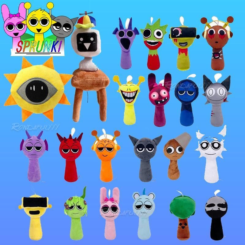 Sprunki Sang Trọng Đồ Chơi Sprunki Incredibox Game Xám Wenda Oren Túi ...