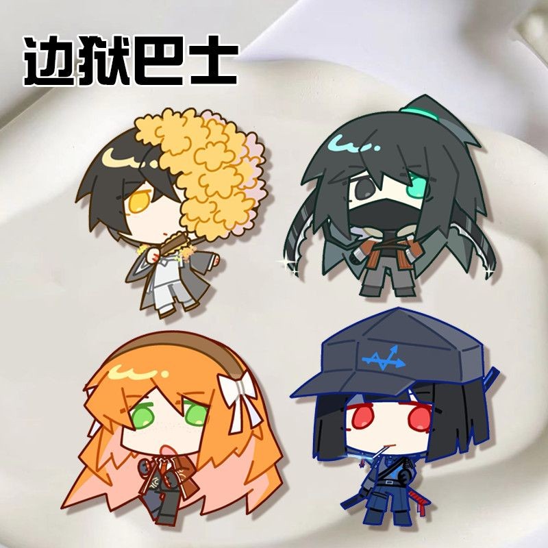Công ty Limbus anime Huy Hiệu Chân Faust YiSang Rodion Nữ Trâm Cài Thời ...