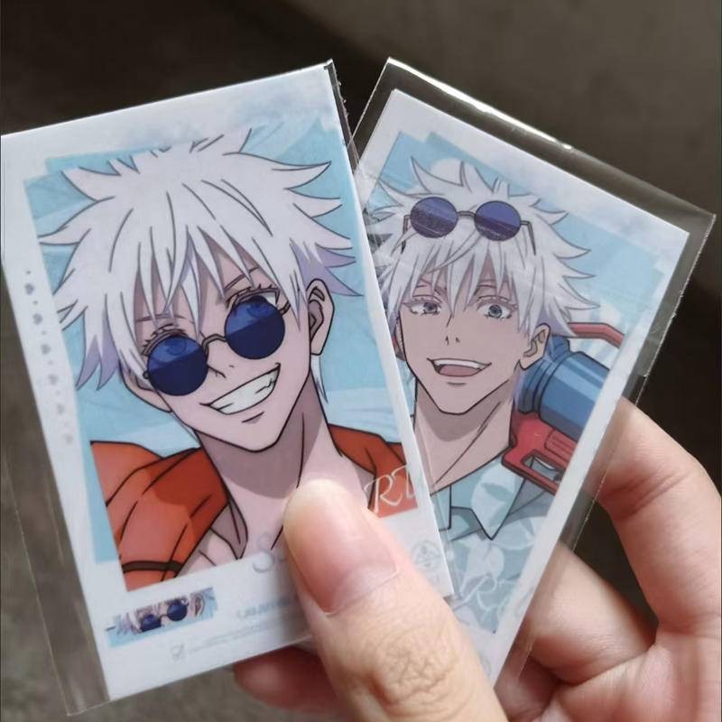 4 Cái / gói Anime Jujutsu Kaisen Satoru Gojo Merch Người Hâm Mộ Bộ Sưu ...