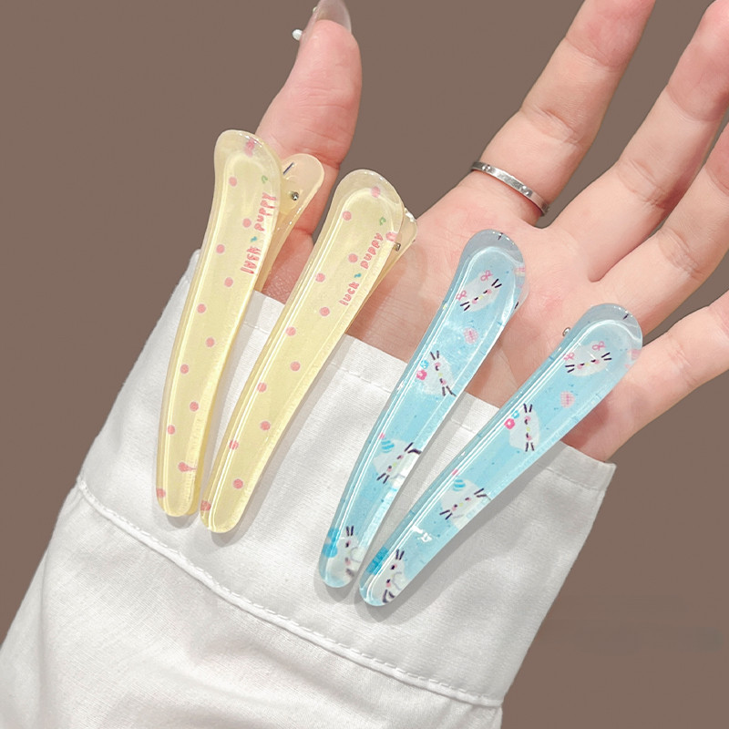 Ahellogirl Dễ Thương Ngọt Chấm Bi Mèo Con Kẹp Tóc Nữ Bên Nổ Chuck Mũ ...