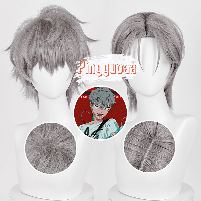 【Manmei】Alien Stage Till Cosplay Wig 30cm Short Heat Resistant ...
