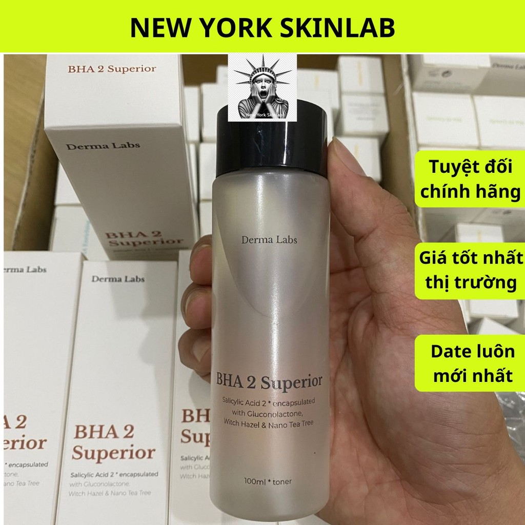 Toner BHA 2 Superior - Derma Labs (100ml) BHA 2% công nghệ bọc sạch sâu ...