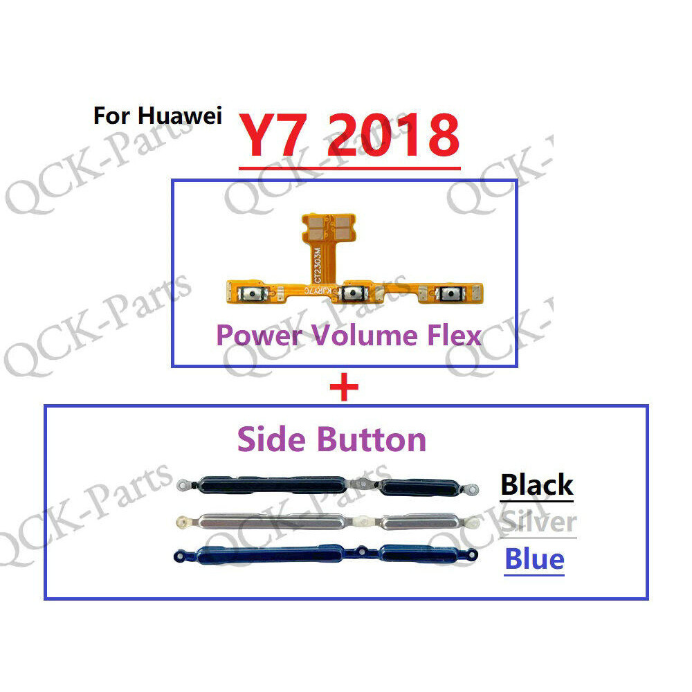 [Qck] Dành Cho Huawei Y7 2018 Switch Key Bật Tắt Nguồn Và Tăng Âm Lượng ...