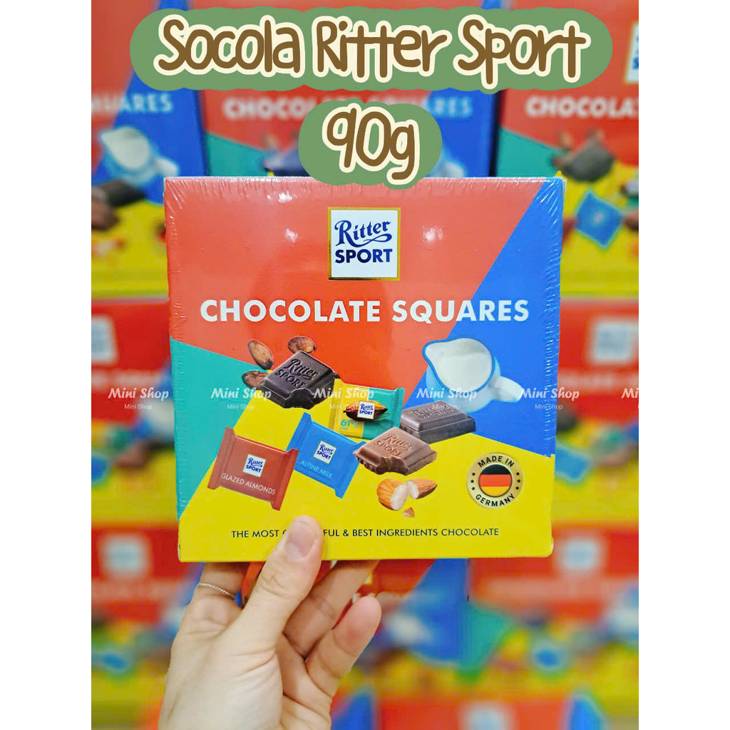 Socola Ritter Sport 90g Lý Mai | Shopee Việt Nam